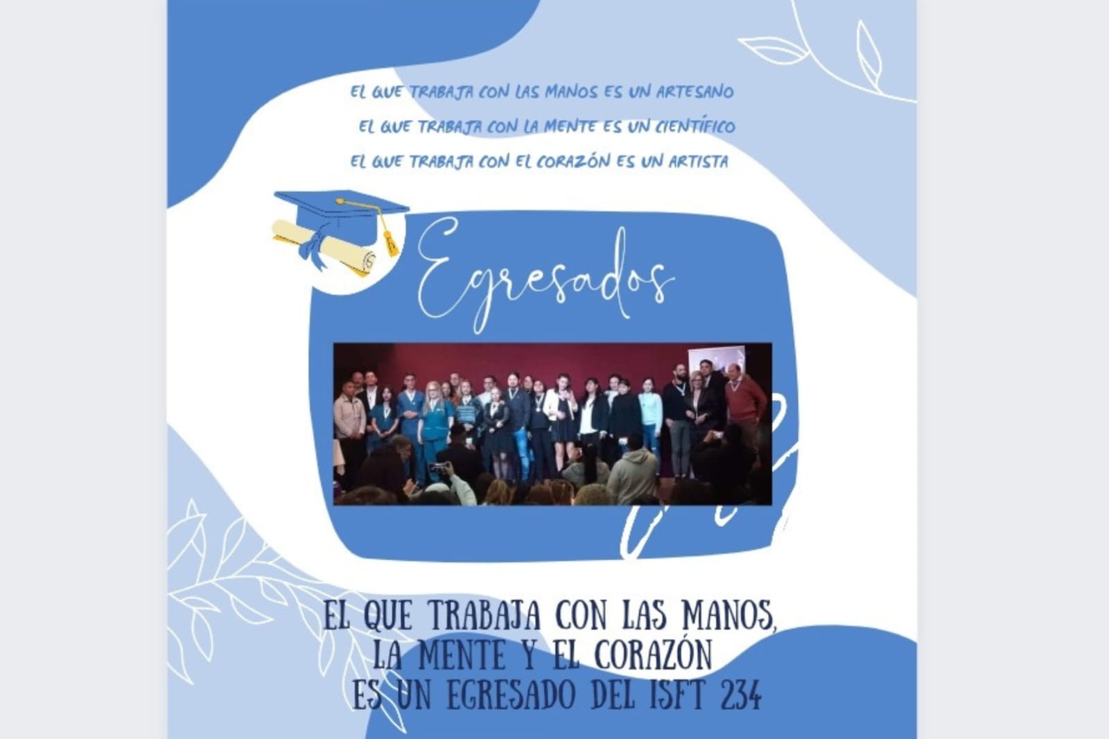 Las autoridades del ISFT N°234 - ISFT 234